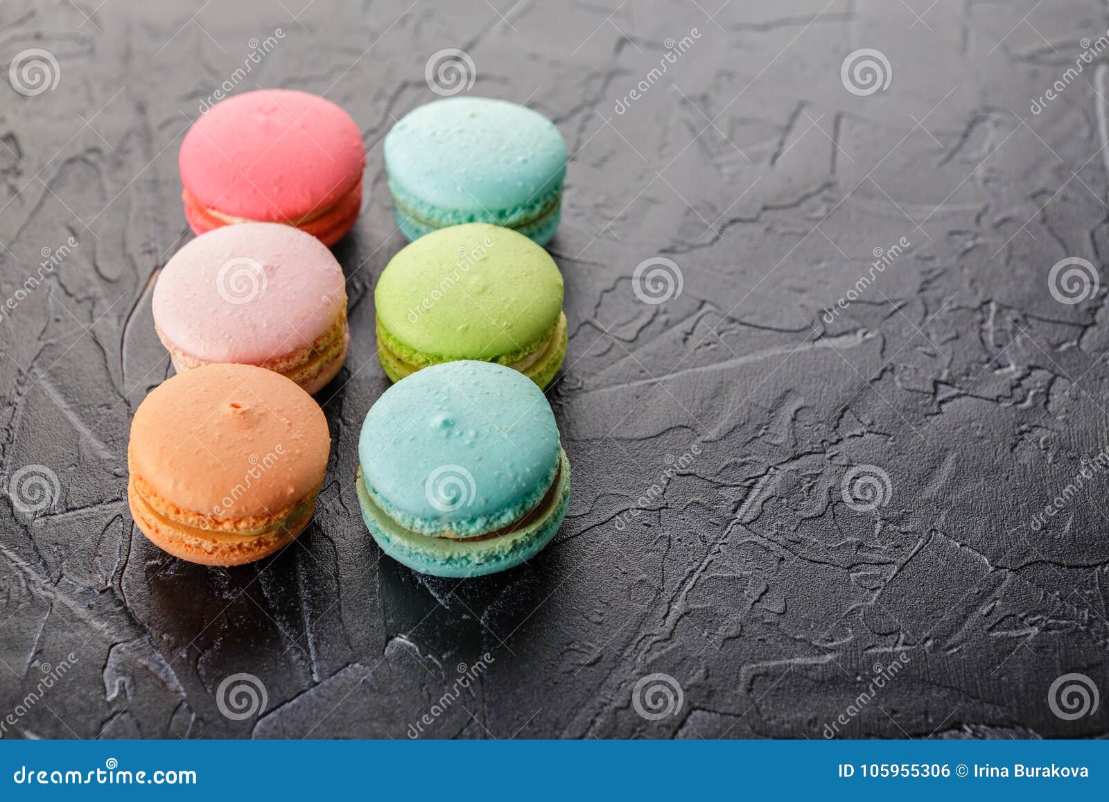 Different Types of Macaroons Stock Photo - Image of flavor, colorful ...