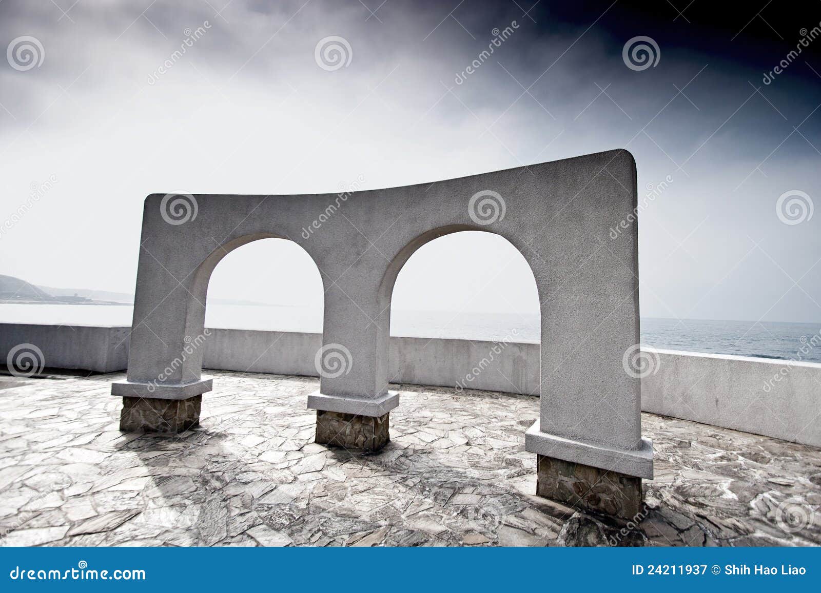 Classic gate statue stock image. Image of century, church - 24211937