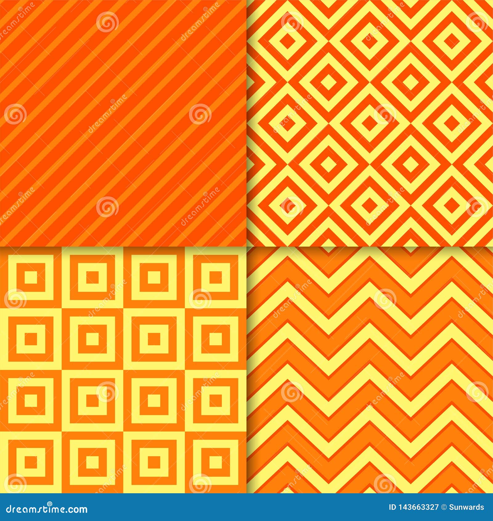 Classic Geometric Patterns Vector Set. Textile Fabric Prints, Geometric ...