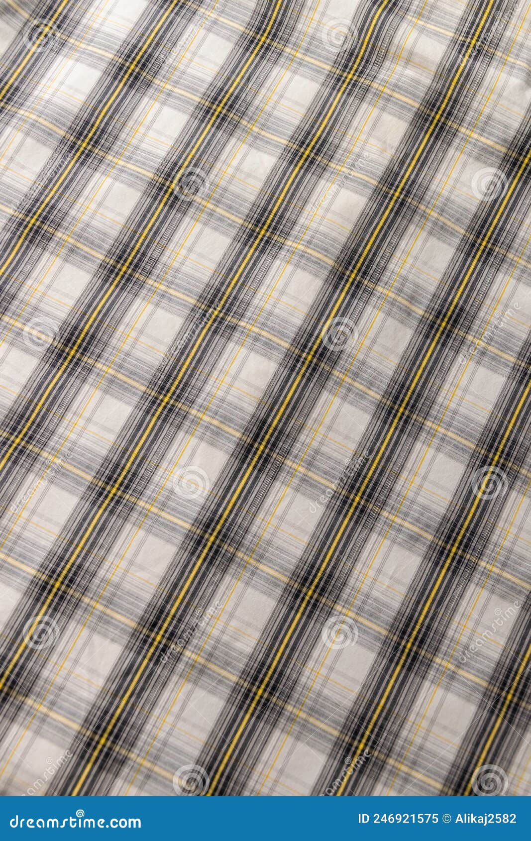 Classic Geometric Tweed Fabric in Gray and Yellow Stock Image - Image ...
