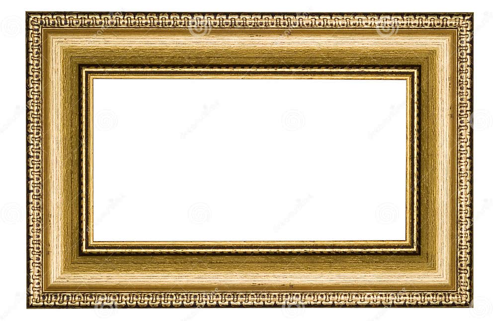 Classic golden frame stock photo. Image of gold, golden - 399430