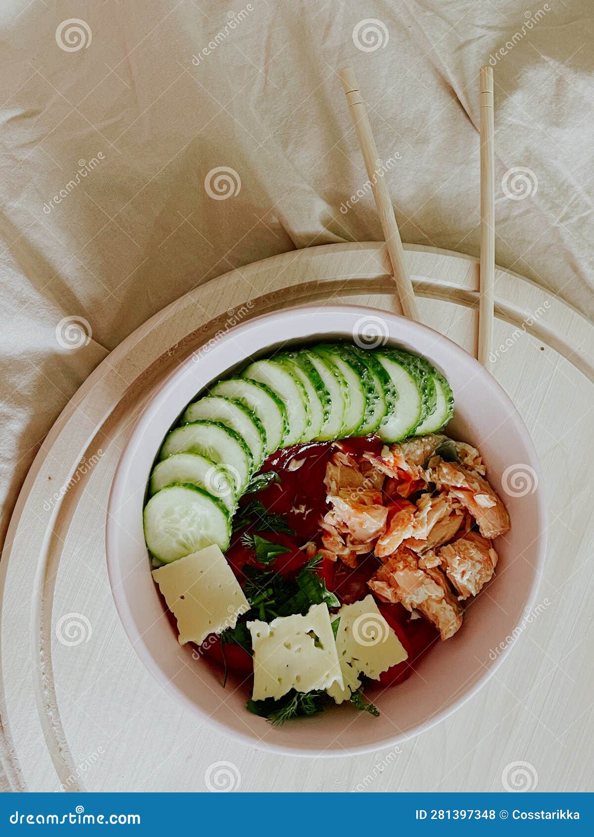 Classic Hawaiian Snack - Poke Stock Photo - Image of cuisine, appetizer ...
