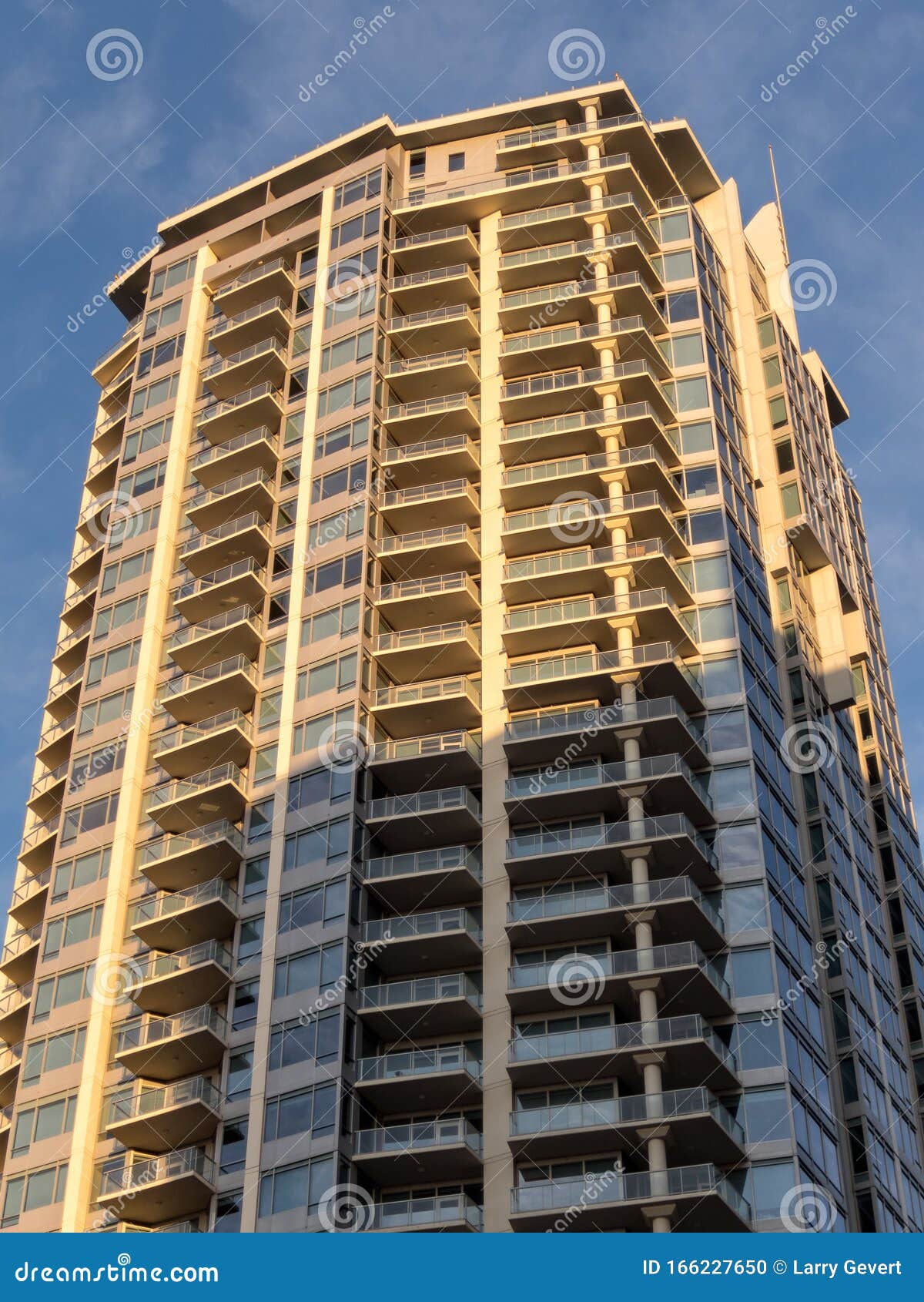 Phoenix, Arizona, Classic High Rise Architecture Stock Photo - Image of ...