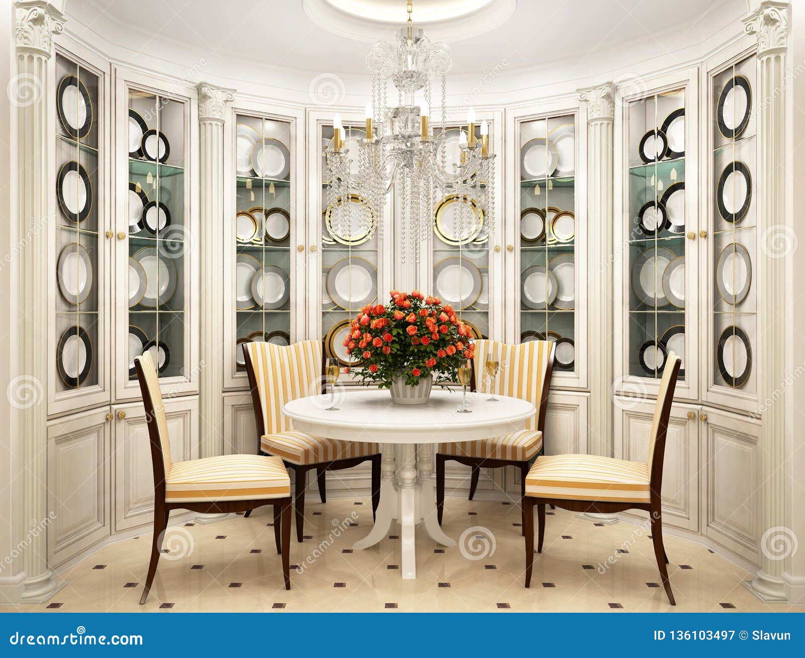 Classic Interior Collage Stock Photo | CartoonDealer.com #24321174