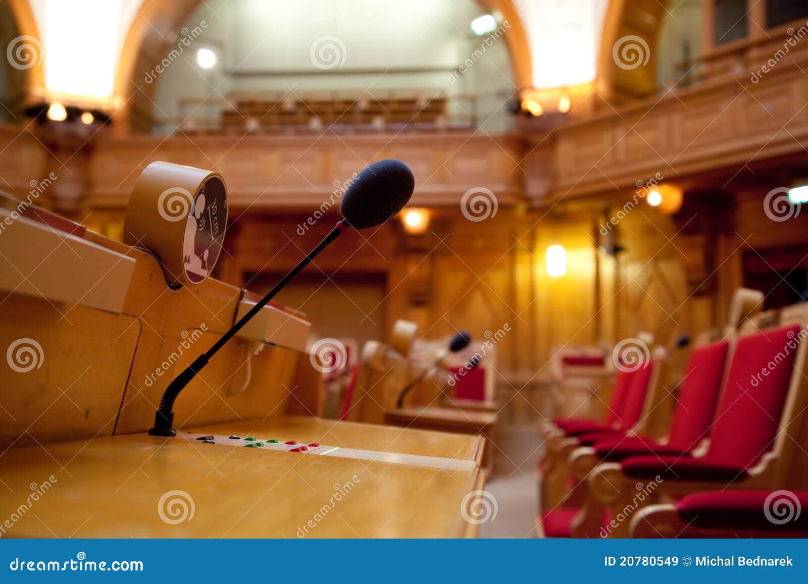 A Classic Interior of Parliament Stock Image - Image of chandelier ...