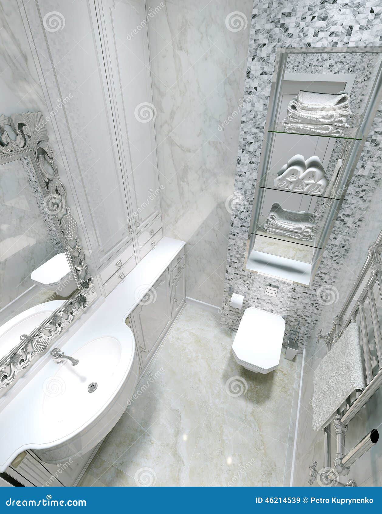 Classic interior toilet stock image. Image of polished - 46214539