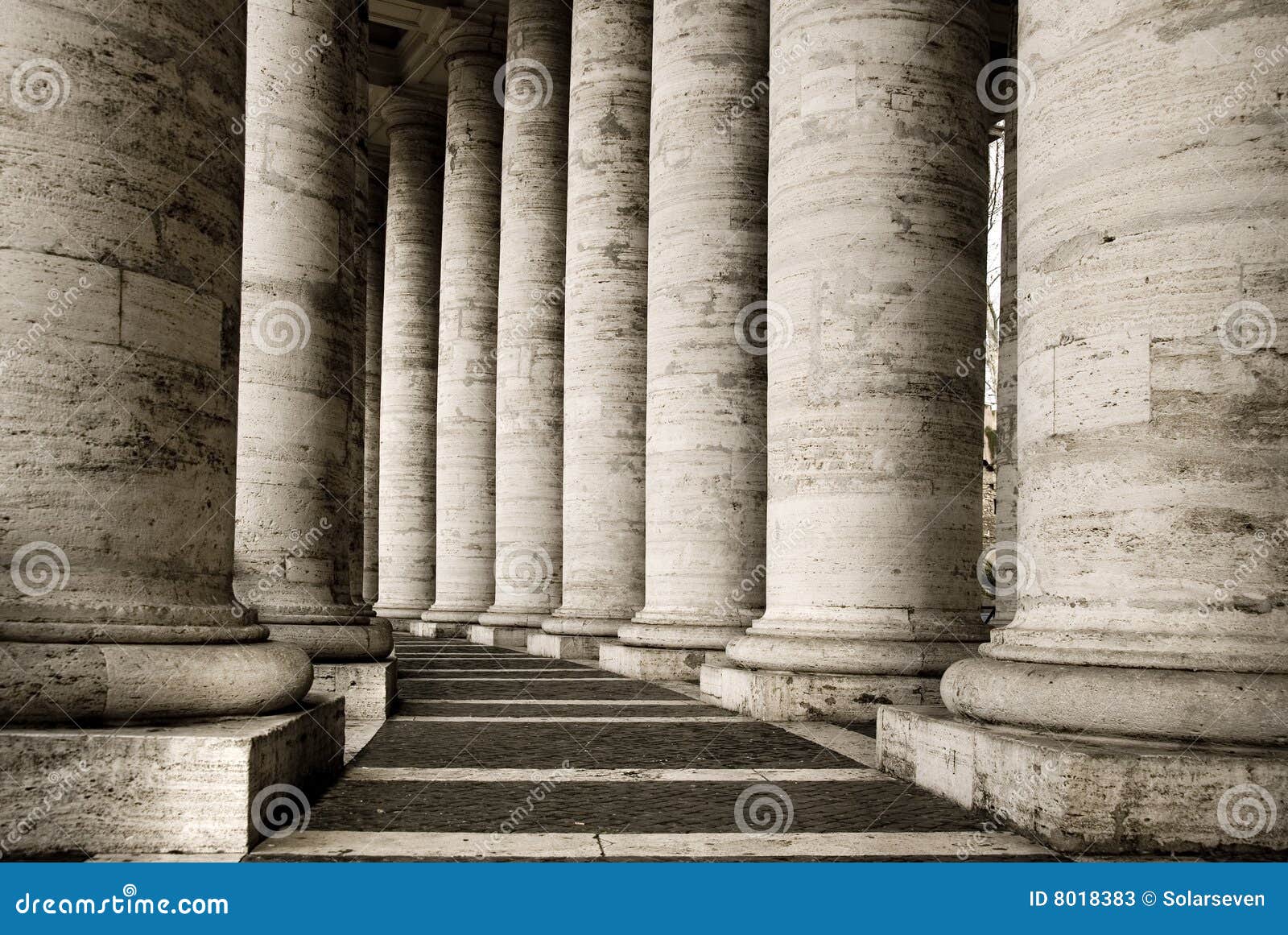 Classic Italian Columns stock image. Image of italy, architecture - 8018383