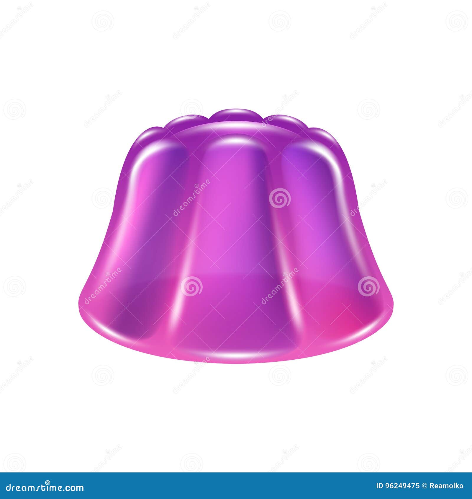 Classic jelly candy icon. stock vector. Illustration of isolated - 96249475