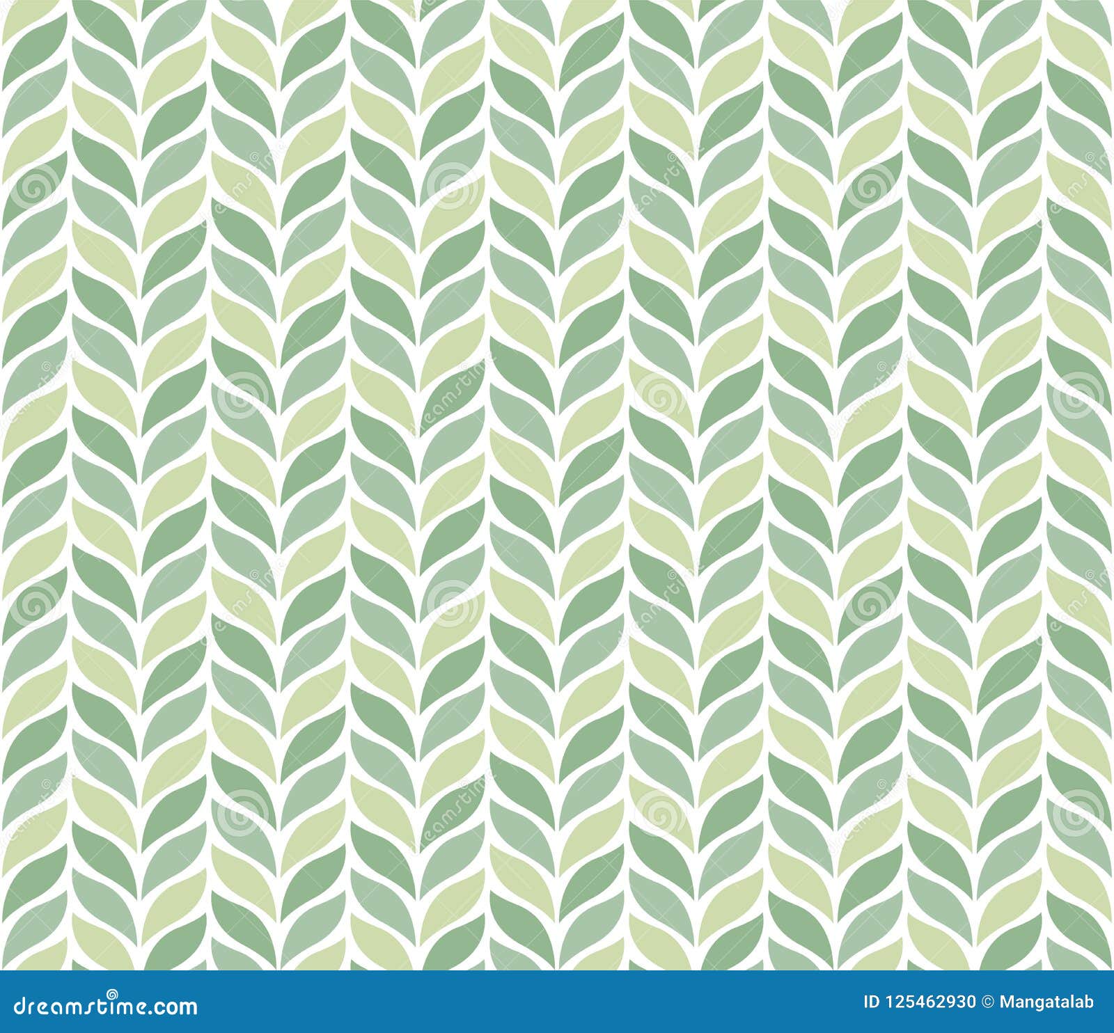 Vector Leaves Seamless Pattern. Abstract Grid Background. Geometric ...