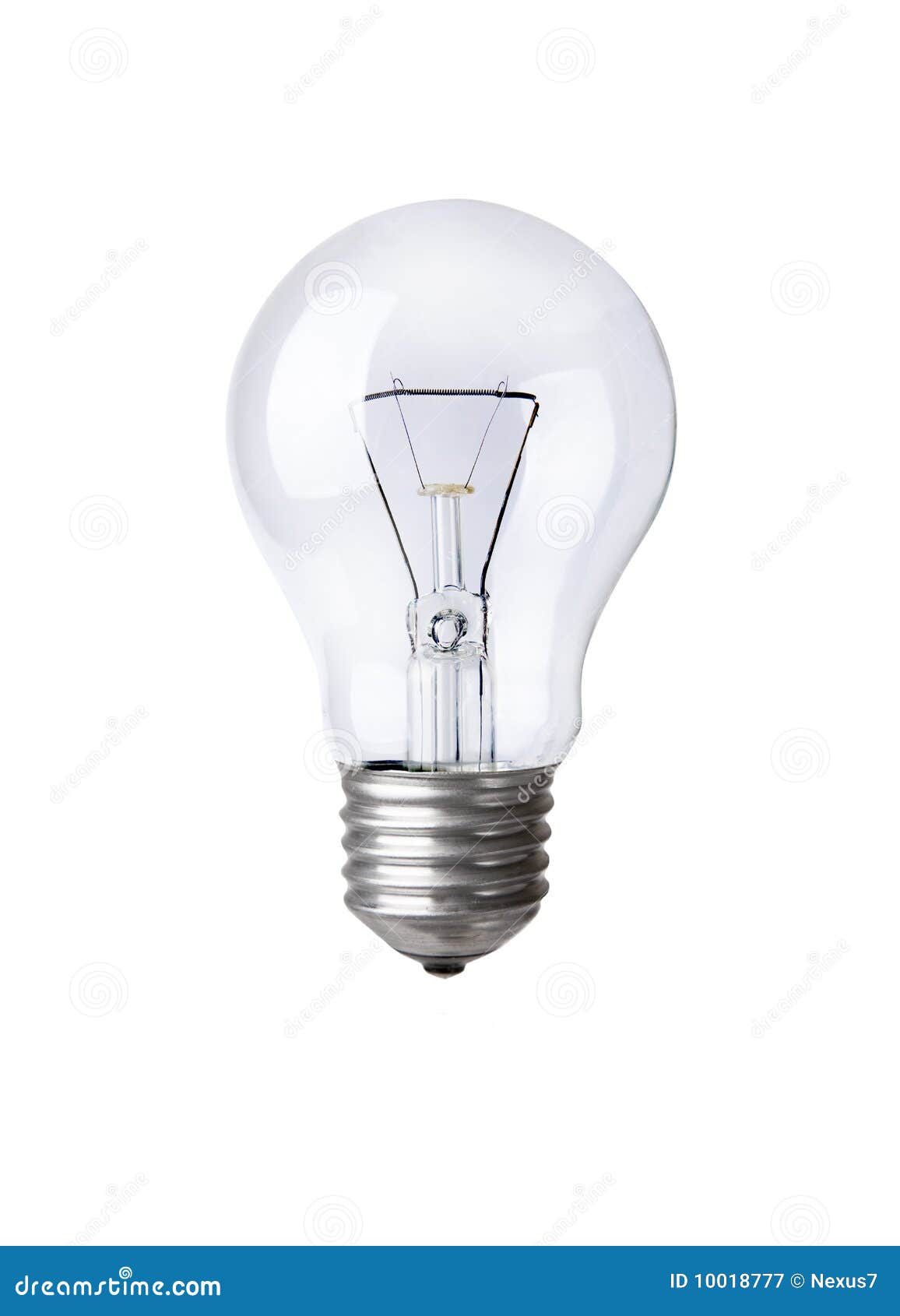 Classic Light Bulb stock image. Image of help, clipping - 10018777