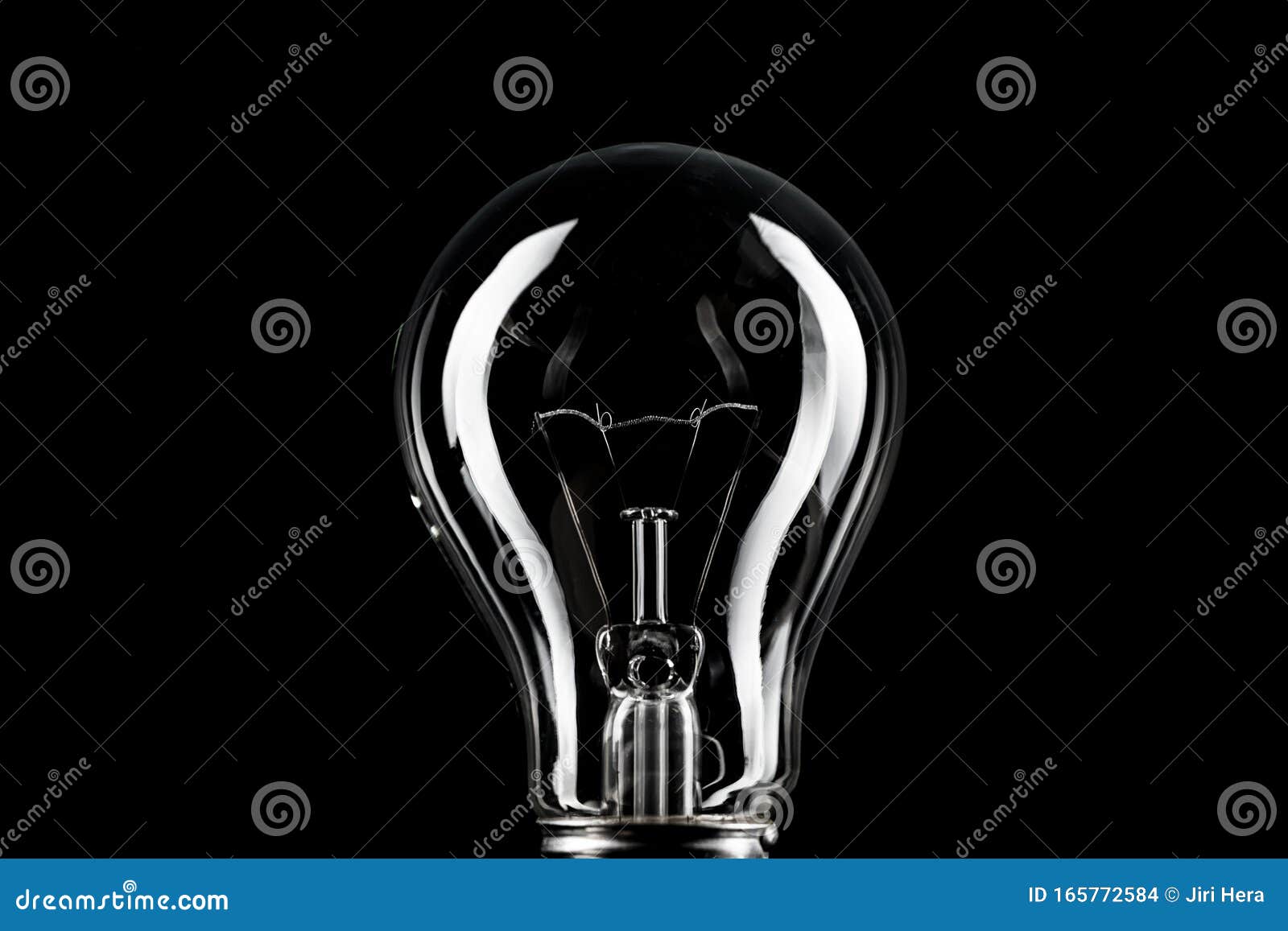 Classic light bulb stock photo. Image of edison, design - 165772584