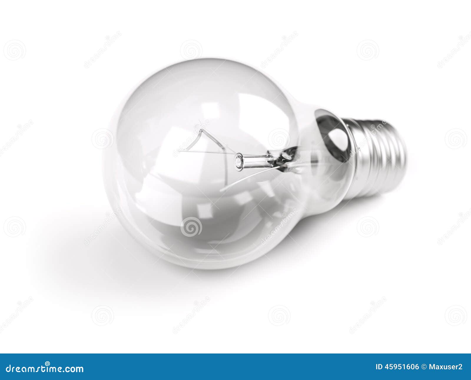 Classic light bulb stock photo. Image of individuality - 45951606