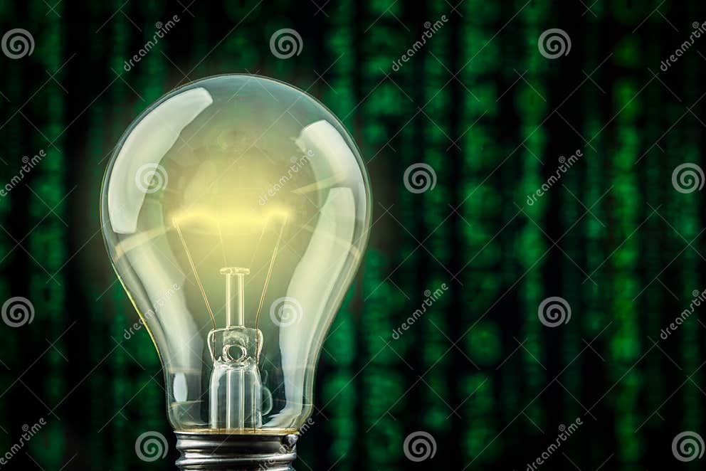 Classic light bulb stock photo. Image of illumination - 165586842