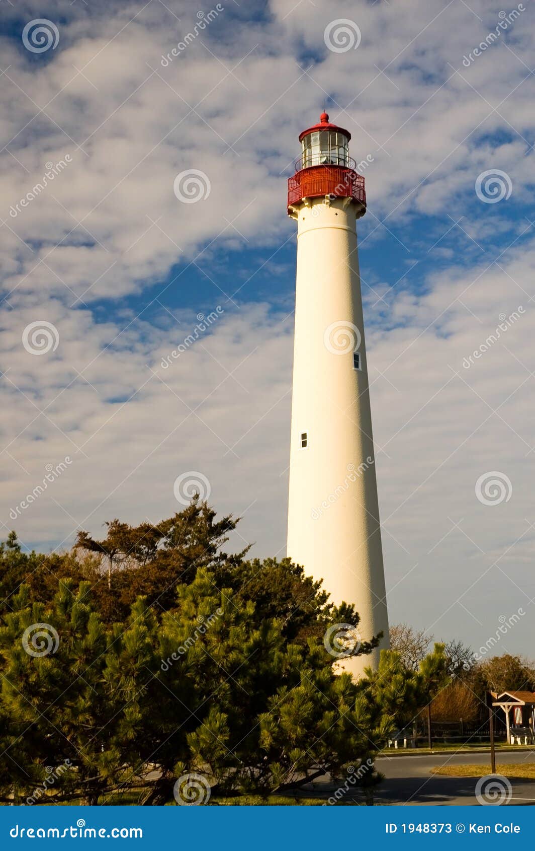 Classic Lighthouse stock image. Image of climb, rural - 1948373