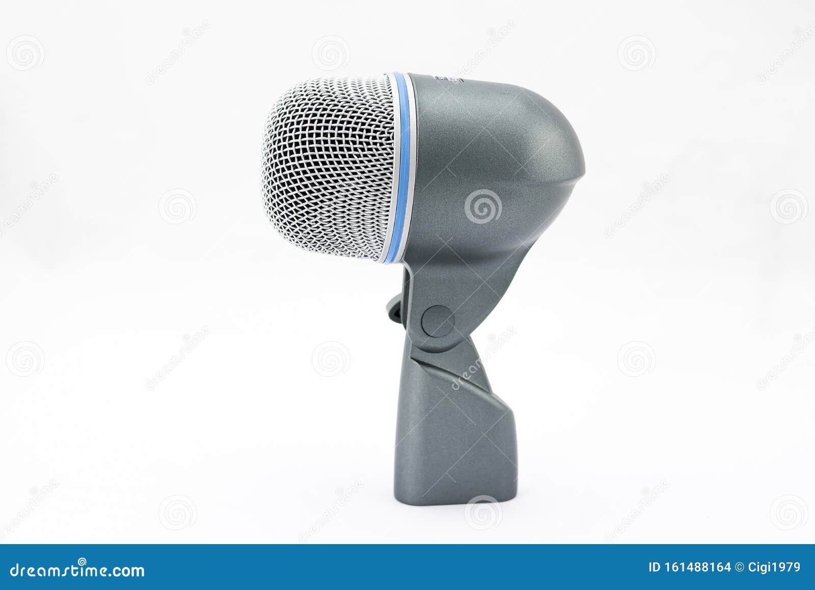 Standard Dynamic Microphone for Bass Recording and Drum Kick Stock ...