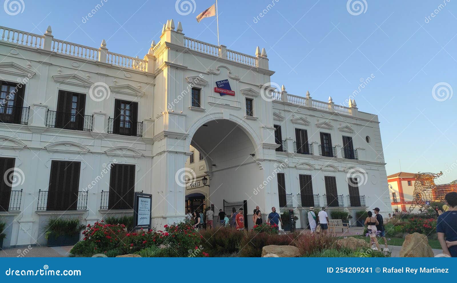 CLASSIC MALL ARCHITECTURE-MALAGA-ANDALUSIA Editorial Photo - Image of ...