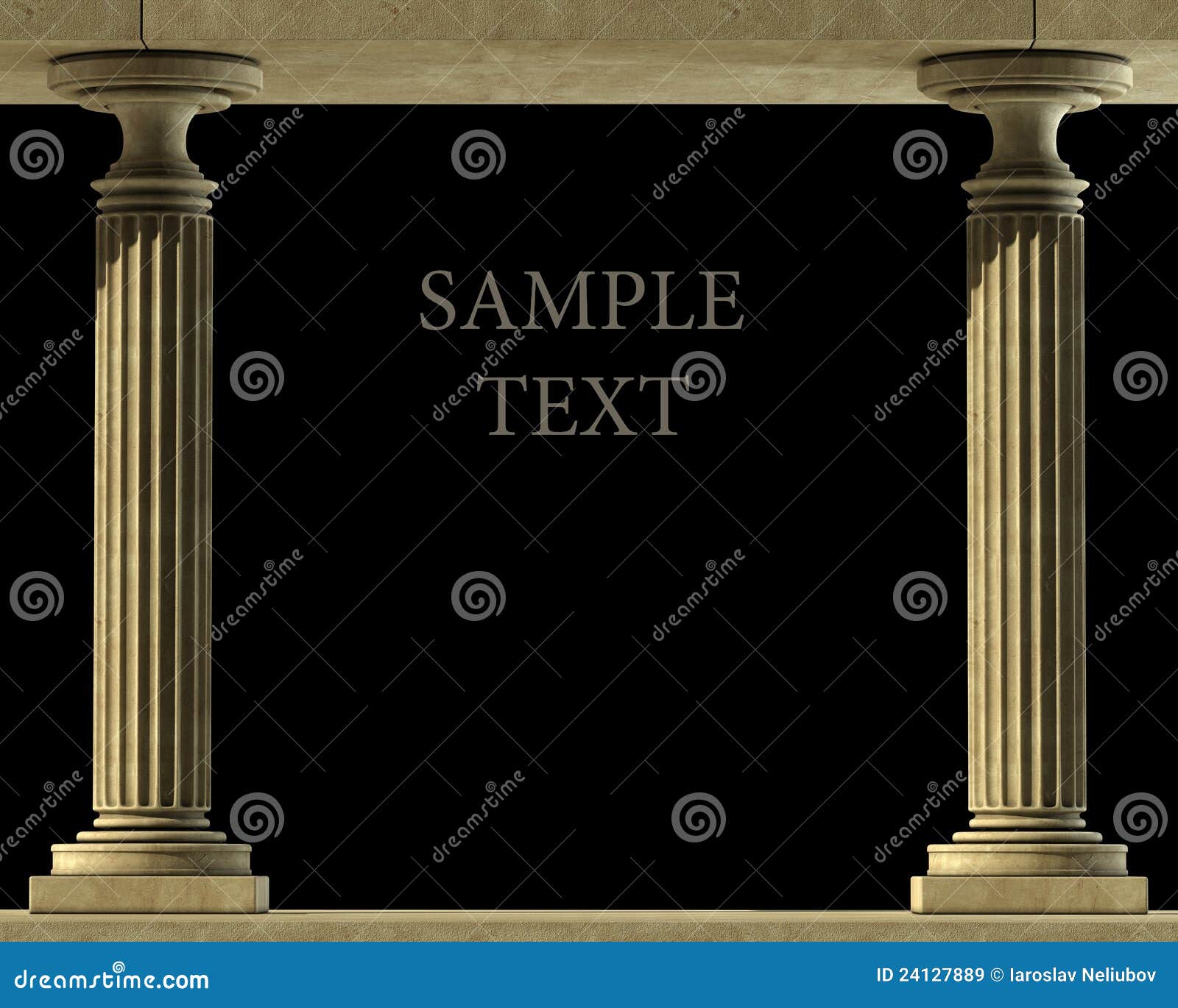 Classic Marble Column stock image. Image of monument - 24127889
