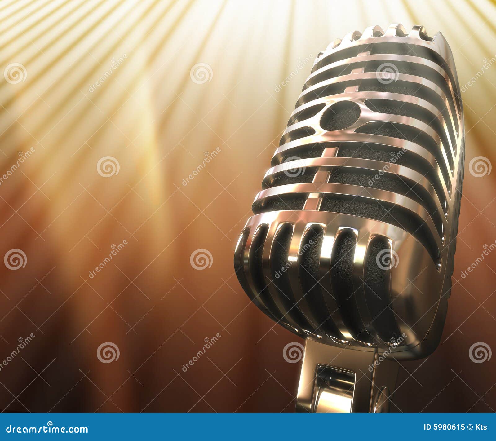 Classic Microphone stock image. Image of music, entertainment - 5980615