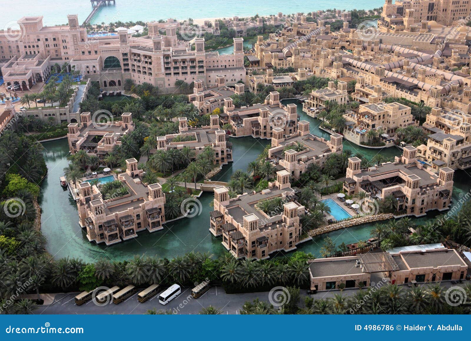 Classic Middle Eastern Architecture Stock Photo - Image of gulf, brook ...