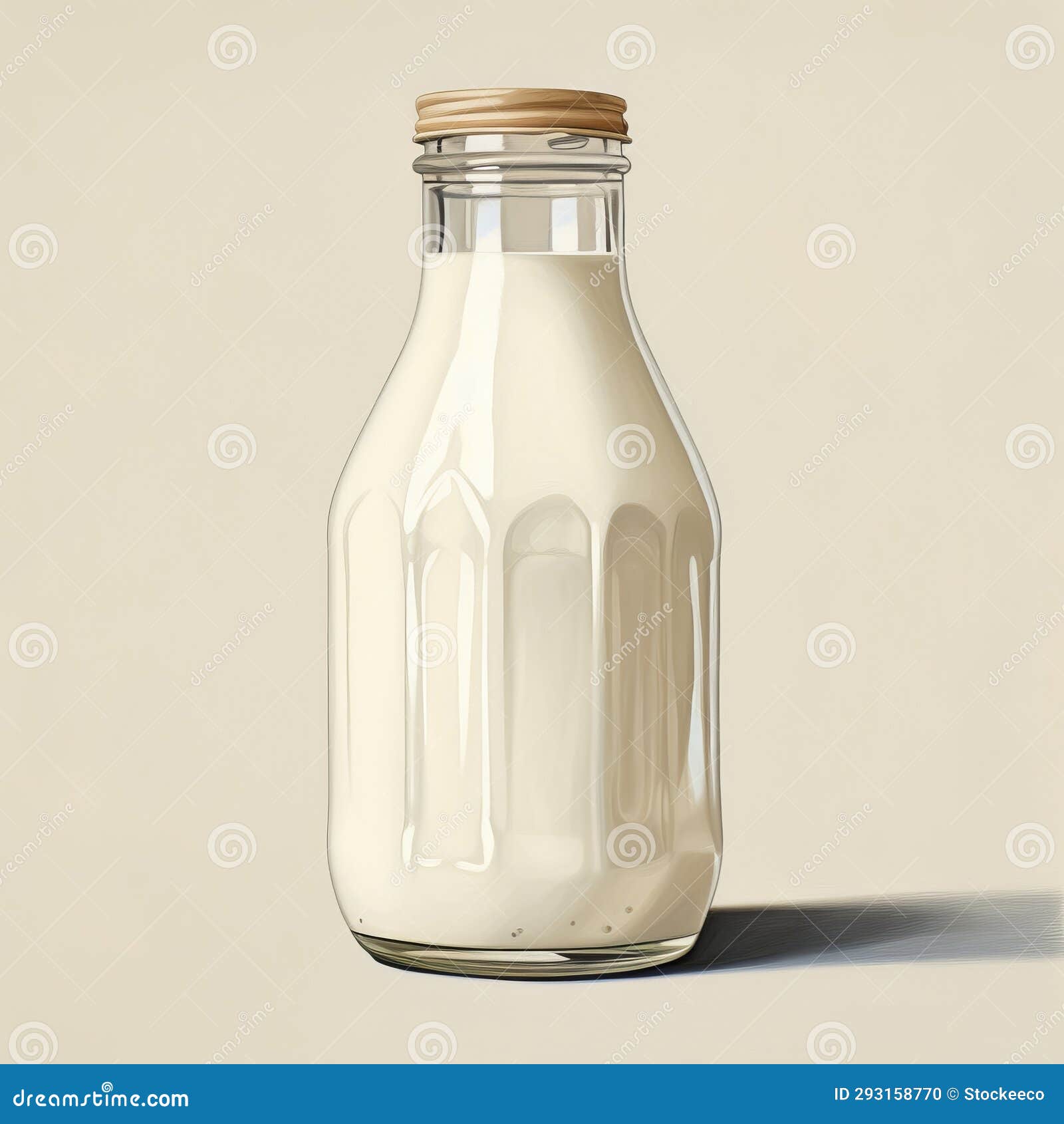 A Portrayal Of A Milk Swirl Splash Displayed With A Cutout Stock Photo ...