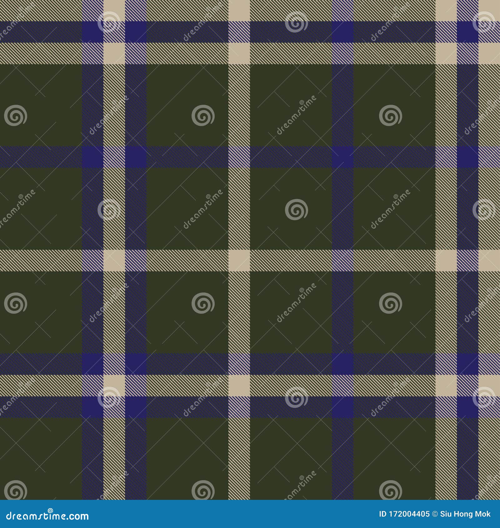 Classic Modern Plaid Tartan Seamless Pattern Stock Vector ...