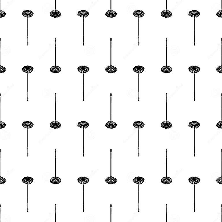 Classic Mop Pattern Seamless Vector Stock Illustration - Illustration ...