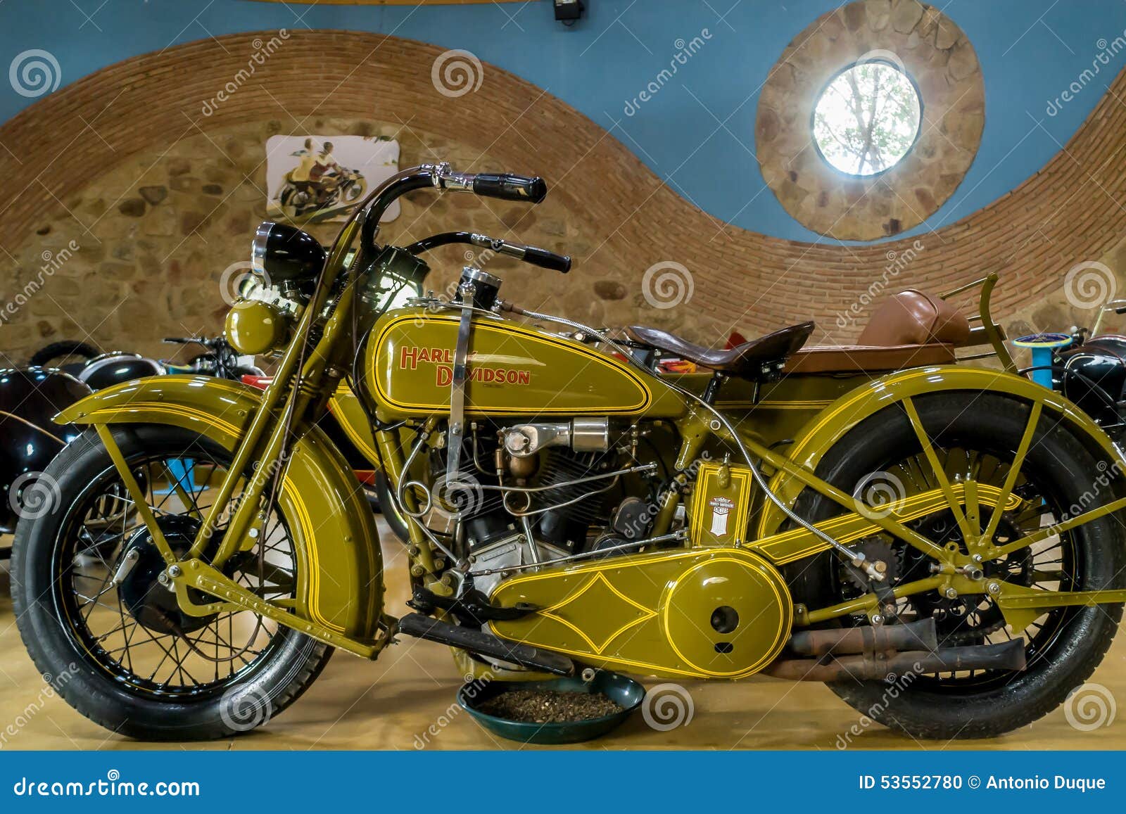 Classic Motorcycle BMW R32 1923 In BMW Museum/ BMW Welt. The R32 ...