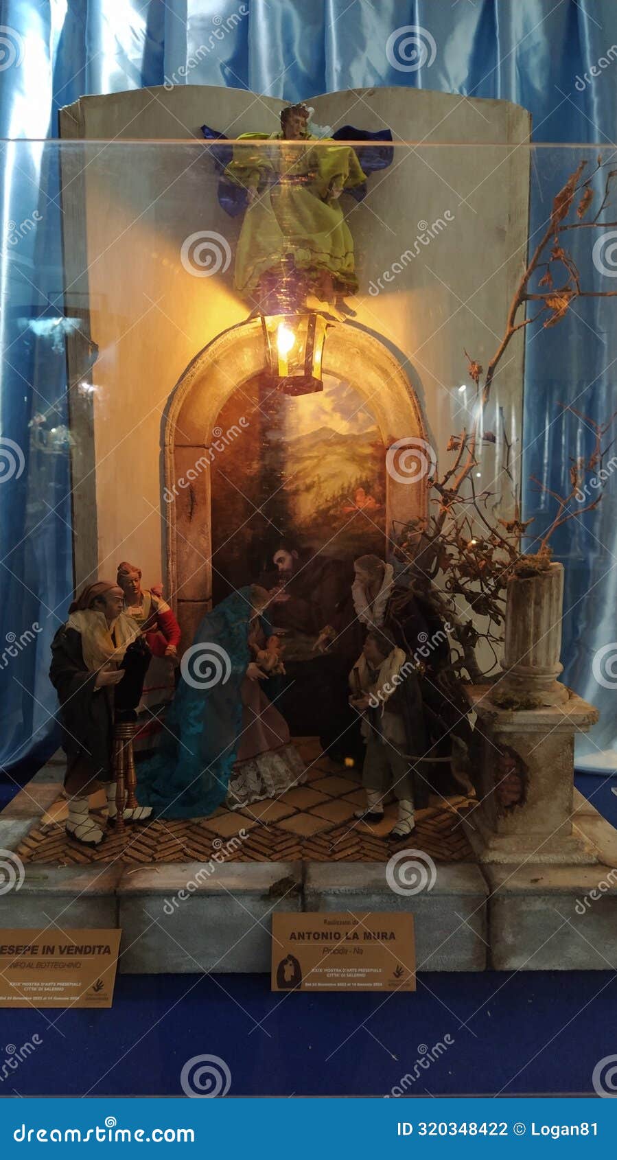 Nativity Scene in Naples, Italy Editorial Photography - Image of ...