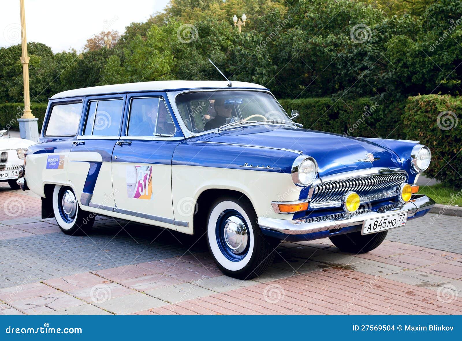 Classic old car blue editorial stock image. Image of painted - 27569504