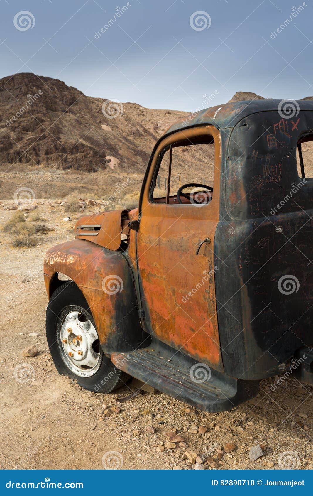 Classic Old Car Decays in a Meadow. Editorial Image - Image of ...