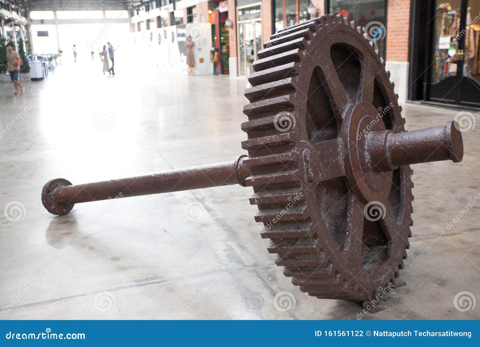 Old giant cog wheels stock photo. Image of engine, metallic - 161561122
