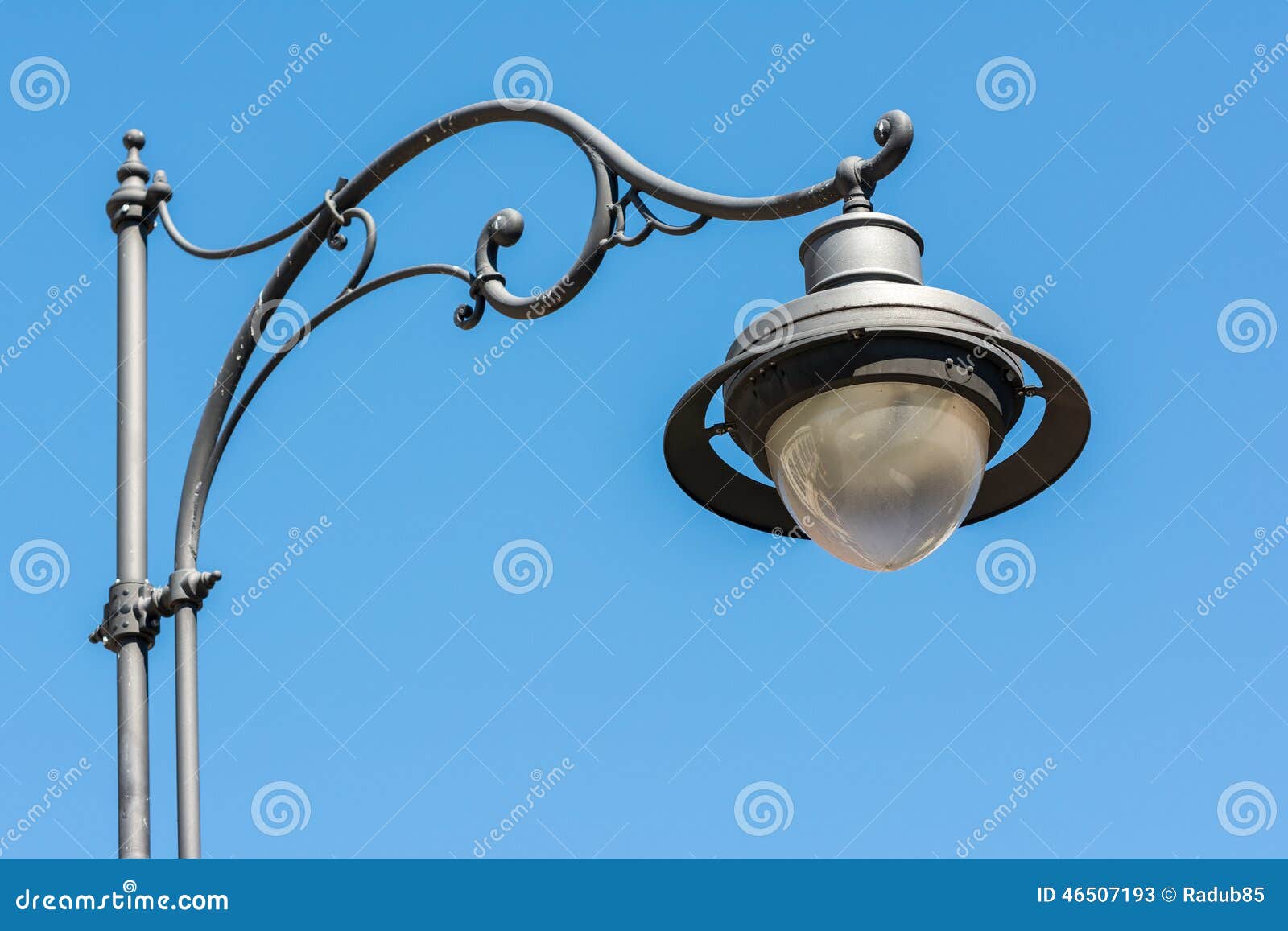 Classic Old Street Lamp stock image. Image of outdoor - 46507193