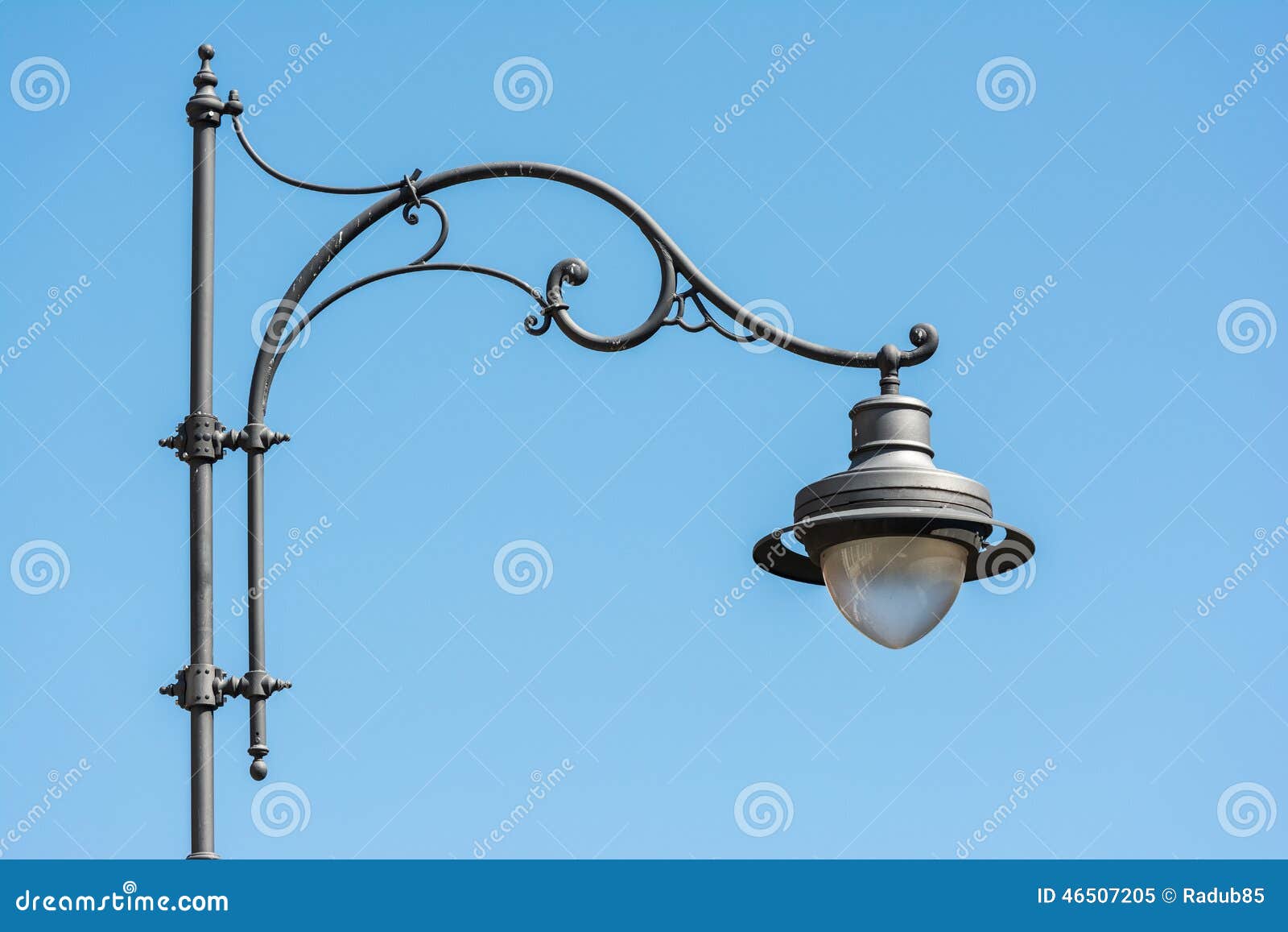 Classic Old Street Lamp stock image. Image of classic - 46507205