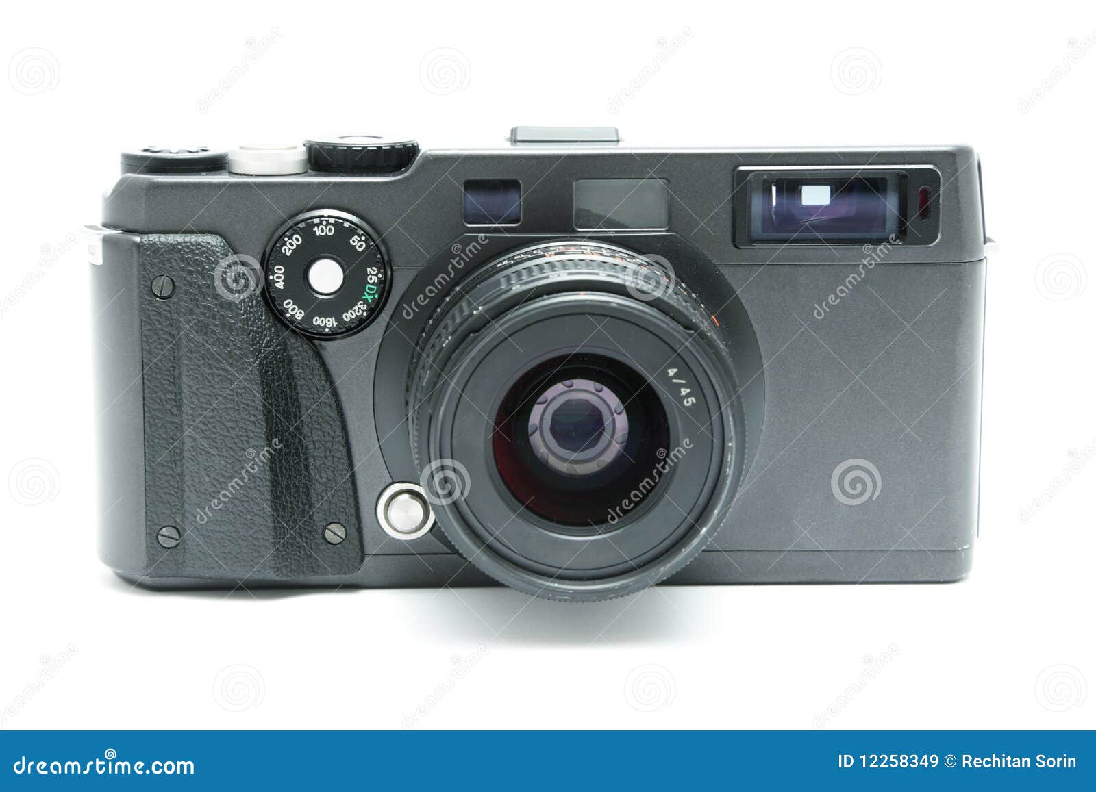 Classic panoramic camera stock image. Image of medium - 12258349