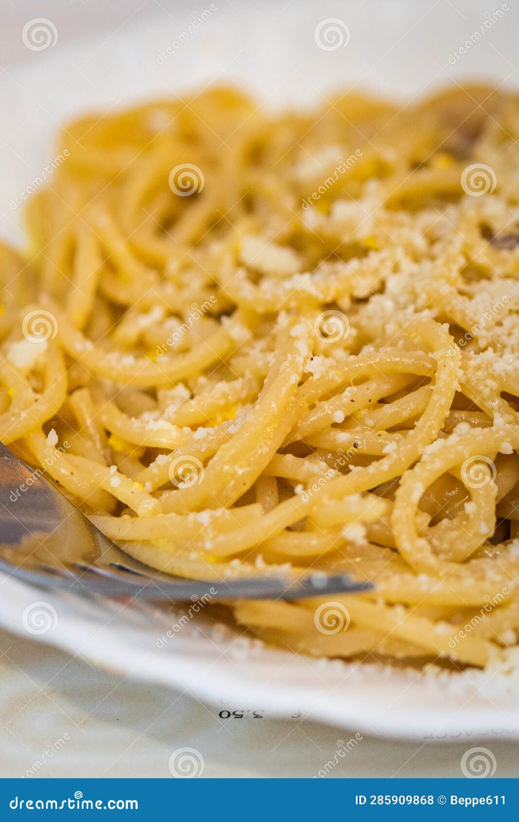 Classic Pasta in Rome stock photo. Image of cook, family - 285909868