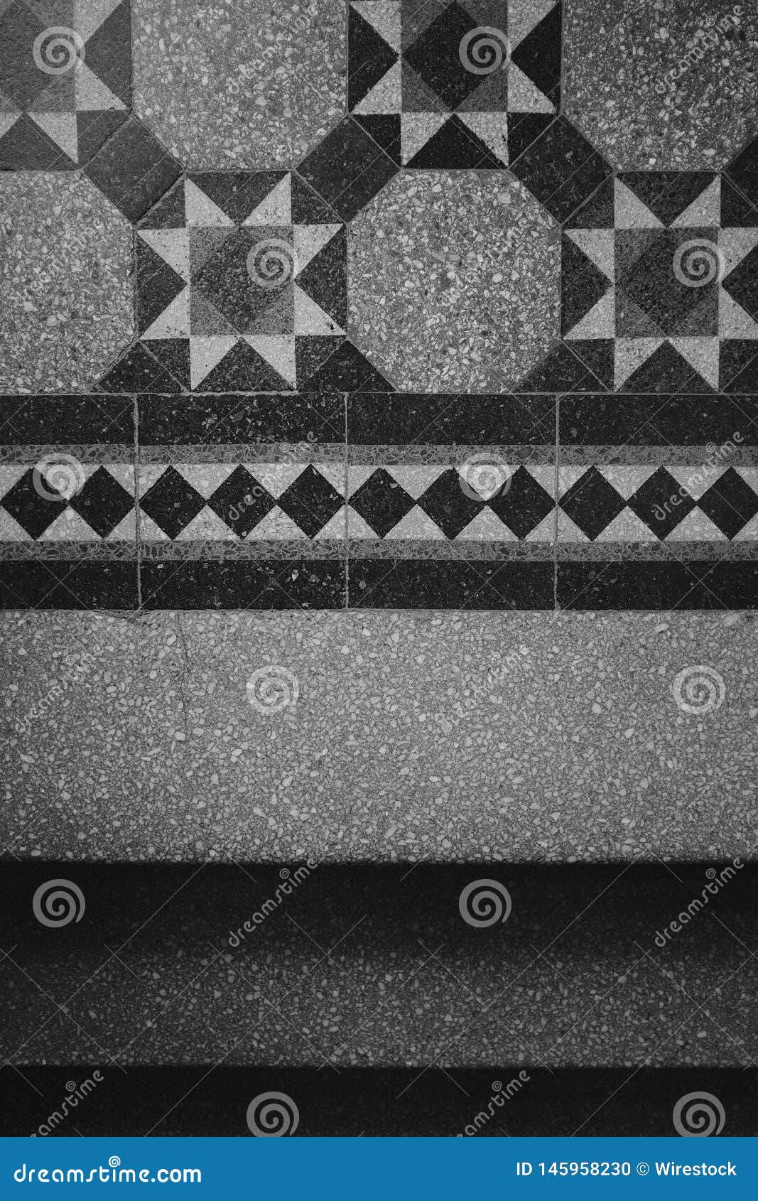 Classic Pattern Design on a Wall Stock Photo - Image of ornamental ...