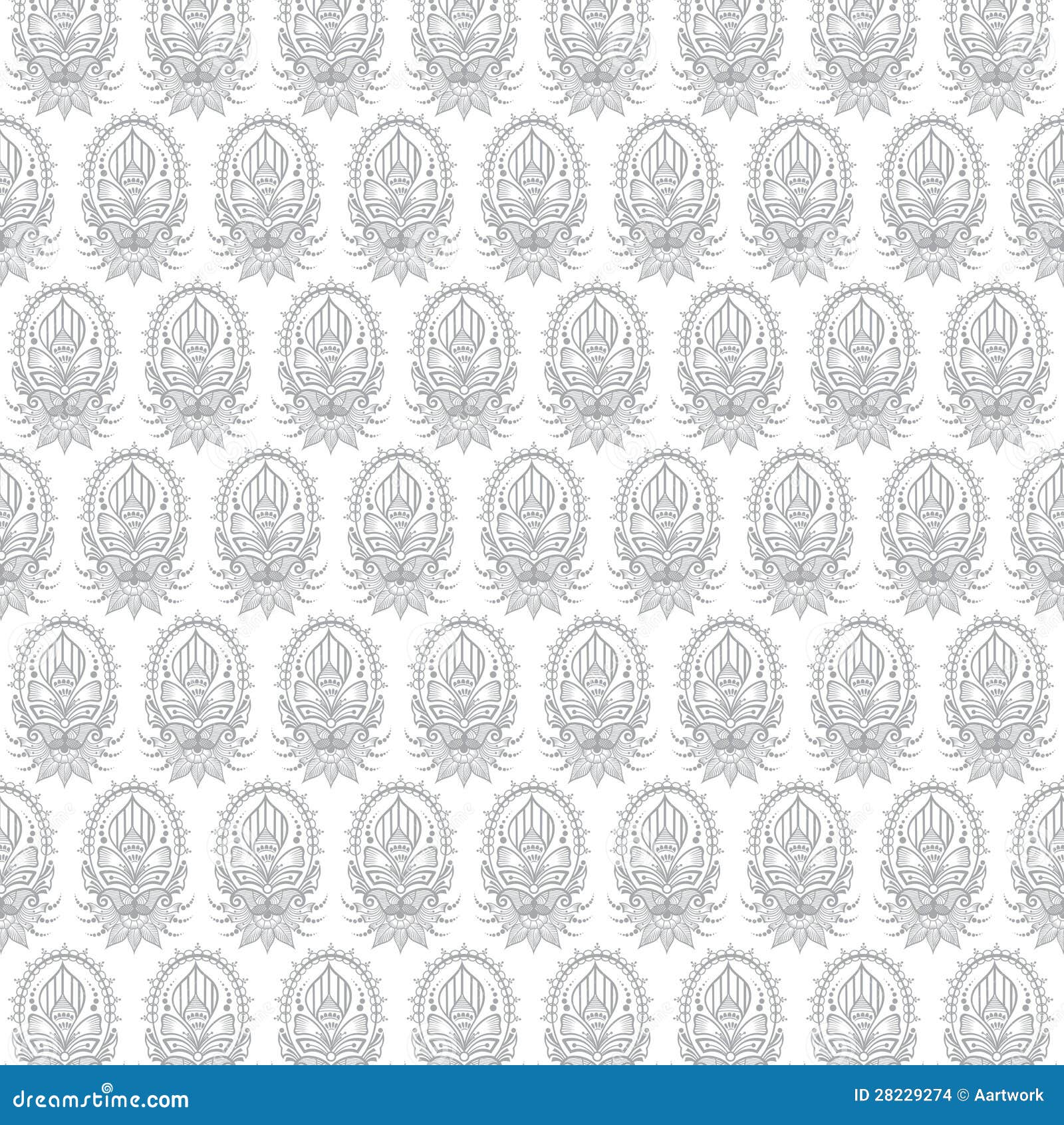 Classic Pattern Grey Background Stock Vector - Illustration of ...