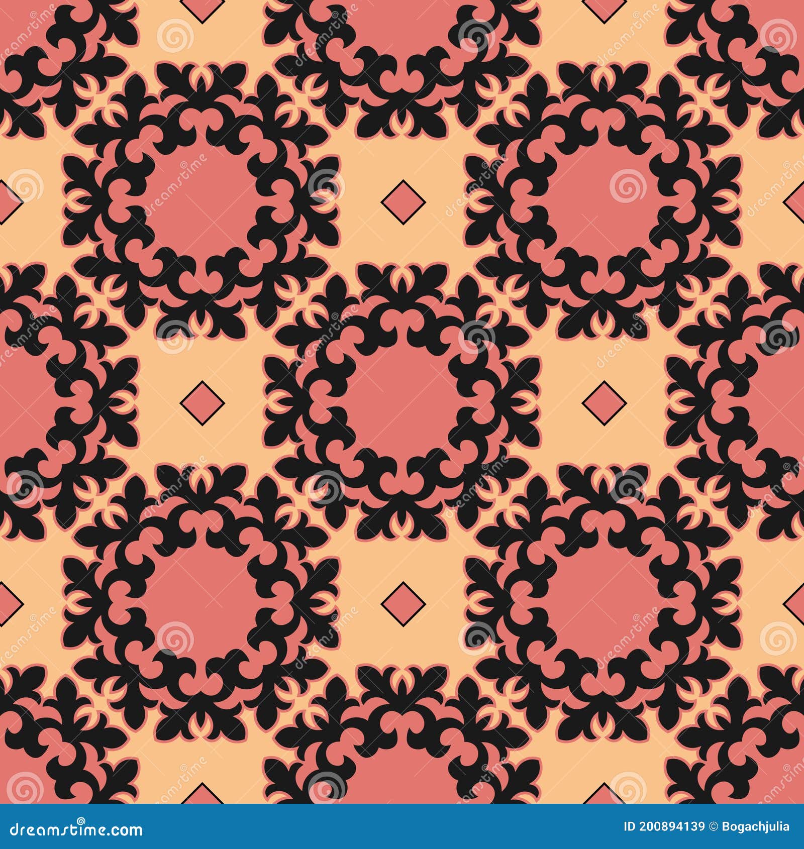 Classic Pattern Ornament stock vector. Illustration of abstraction ...