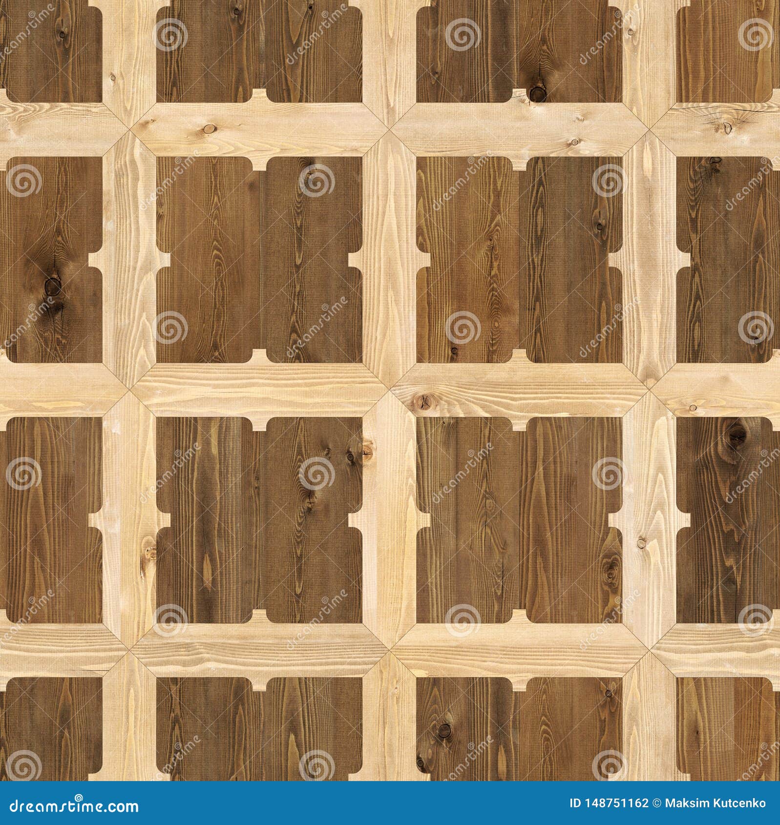 Pattern Parquet Square Block Boards Horizontal Vertical Lines Geometric ...