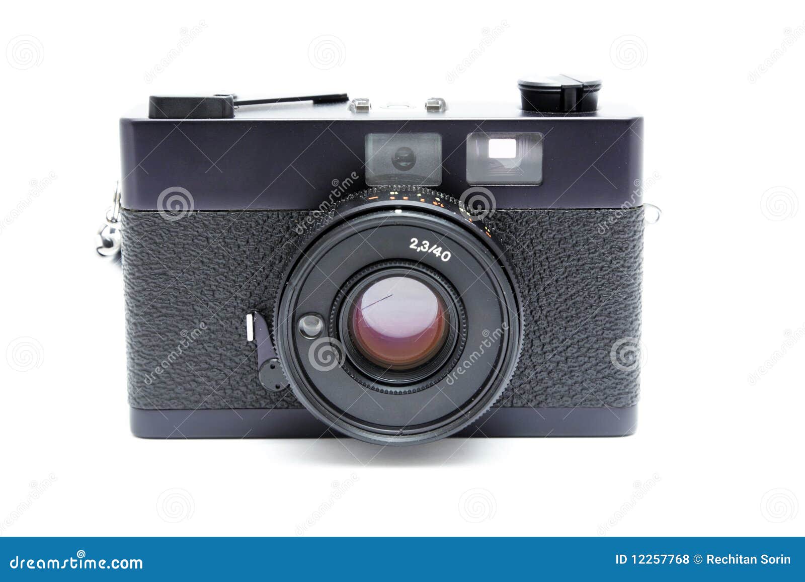 Classic photo camera stock photo. Image of panoramic - 12257768