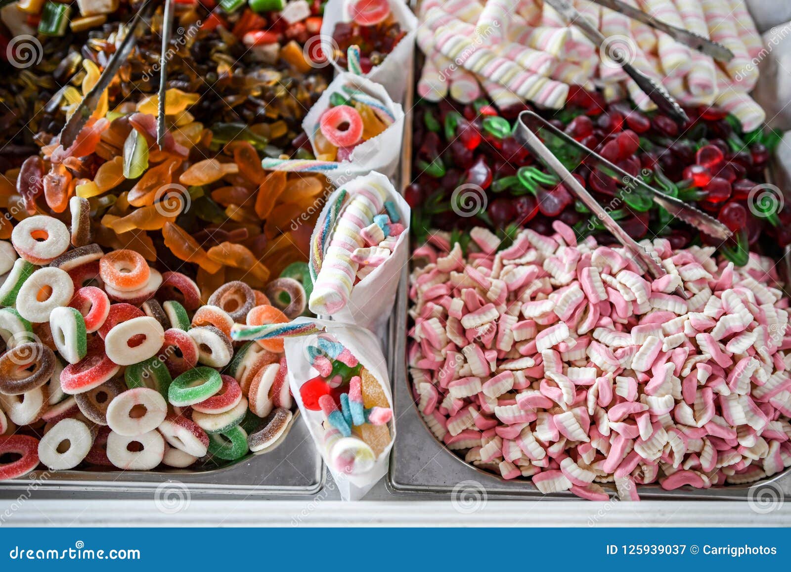 A classic Pick`n`Mix stock image. Image of colourful - 125939037