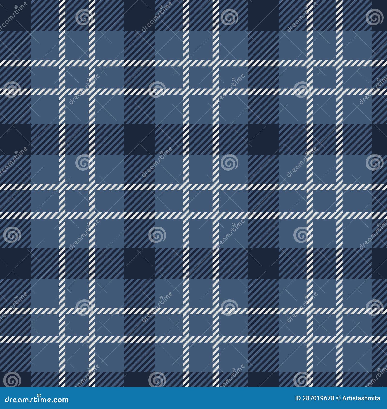 Plaid Tartar or Tart Pattern Stock Illustration - Illustration of line ...