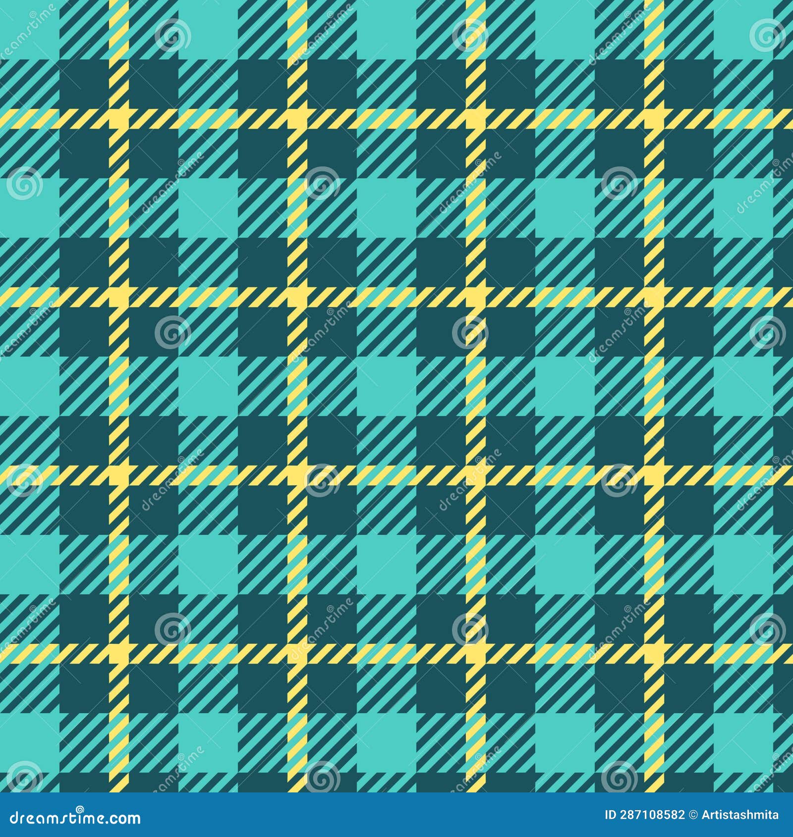 Plaid Tartar or Tart Pattern Stock Illustration - Illustration of ...
