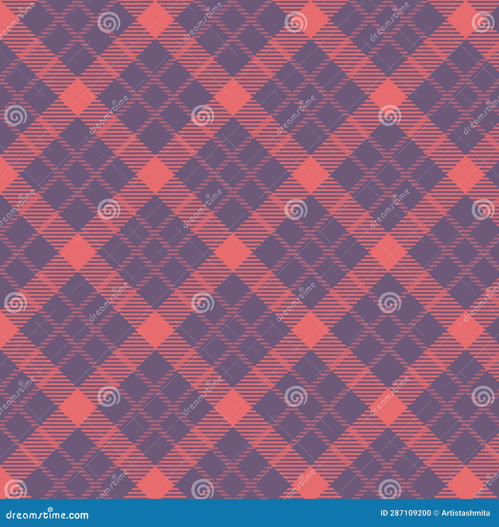 Plaid Tartar or Tart Pattern Stock Illustration - Illustration of ...