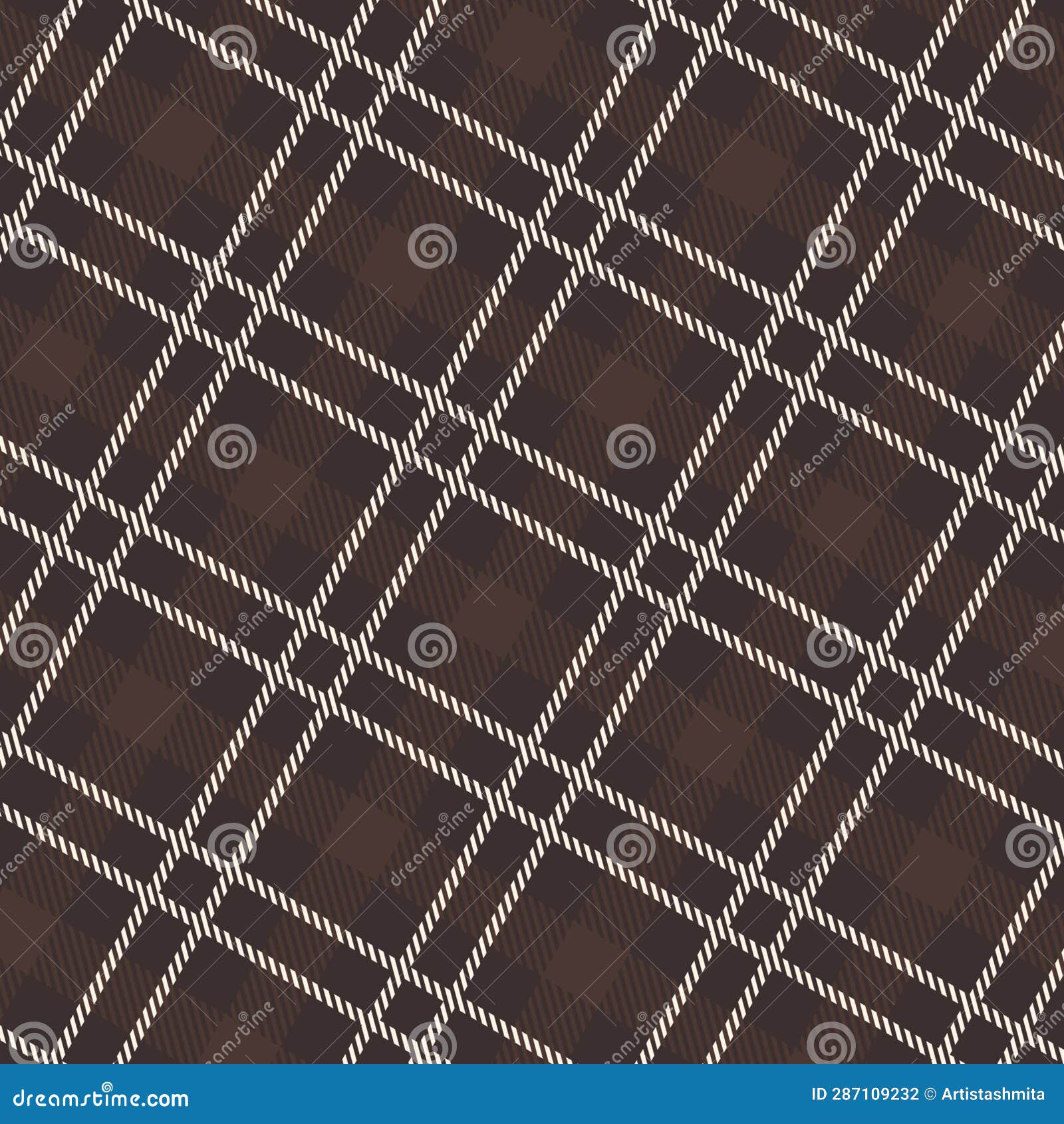 Plaid Tartar or Tart Pattern Stock Illustration - Illustration of criss ...