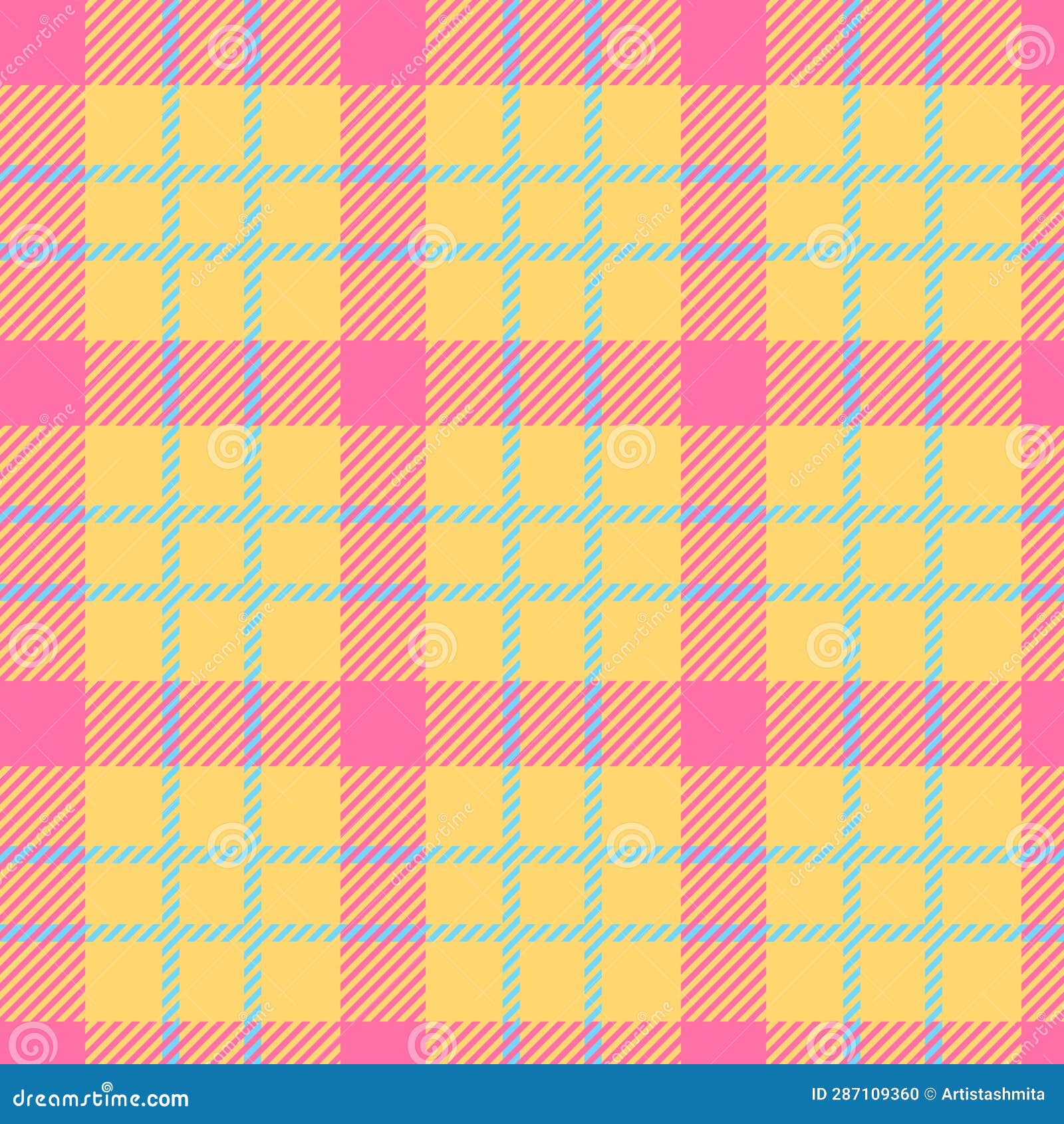 Plaid Tartar or Tart Pattern Stock Illustration - Illustration of names ...