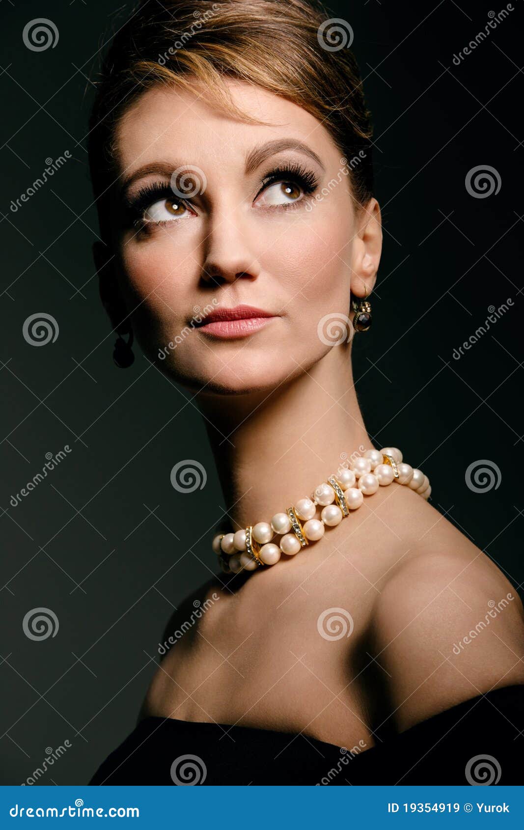 Classic portrait stock image. Image of face, styling - 19354919