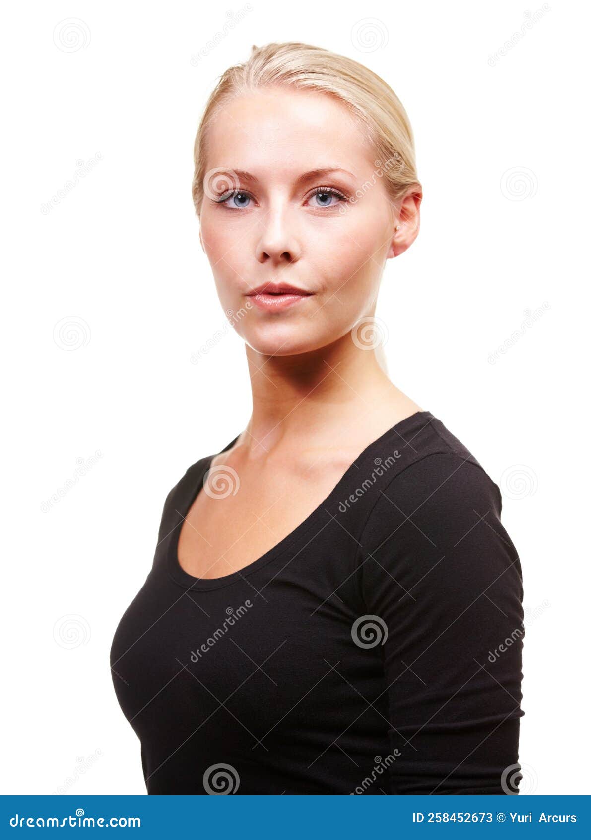 Classic Portrait of Poised Beauty. Portrait of a Gorgeous Young Blonde ... Classic Portrait of Poised Beauty. Portrait of a Gorgeous Young Blonde ...