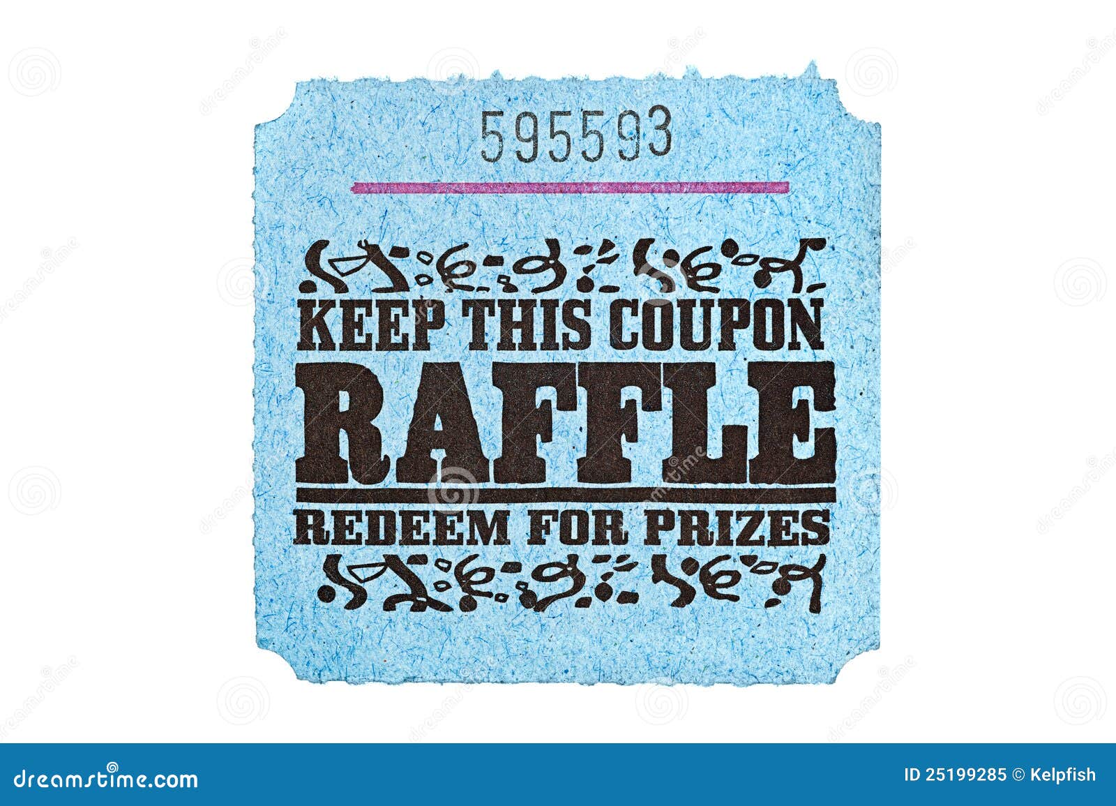 Classic raffle ticket stock image. Image of white, blue - 25199285