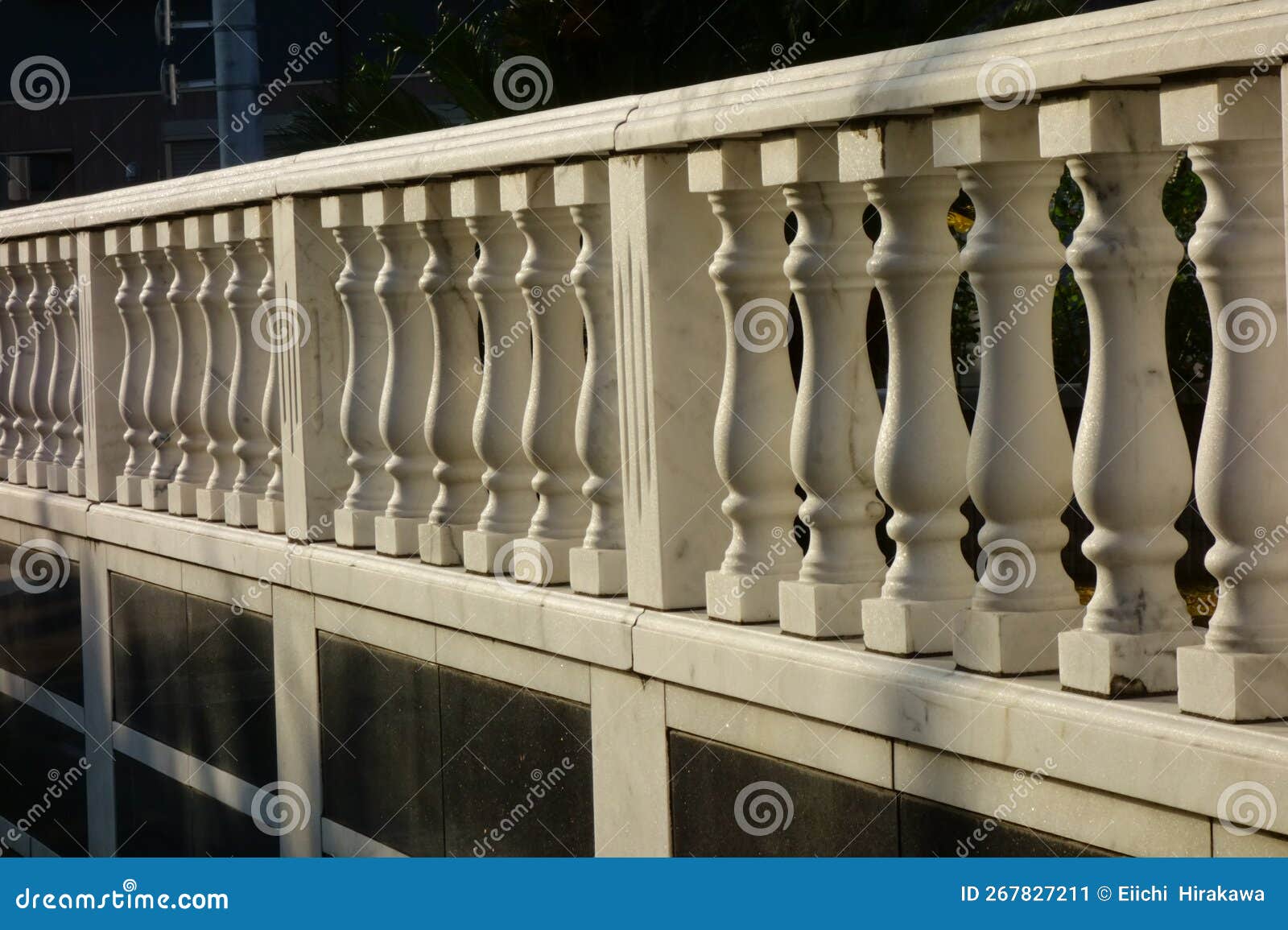 Classic railing building stock image. Image of balcony - 267827211